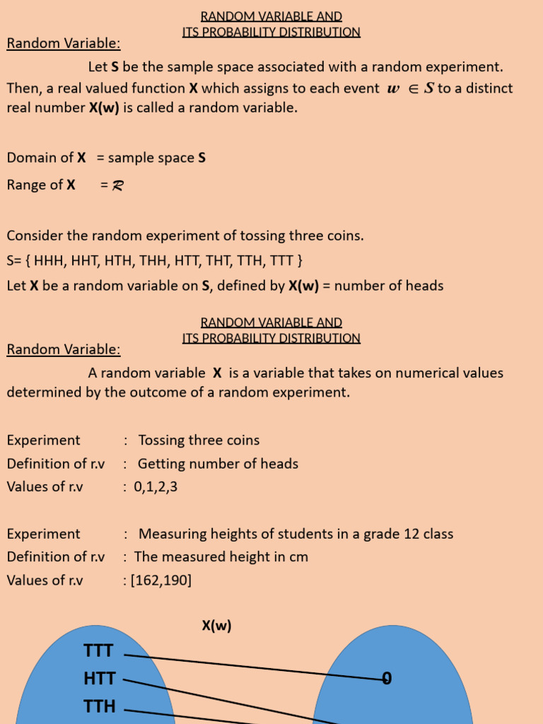 Discrete Probability Distributon 1 | PDF | Probability Distribution | Random Variable