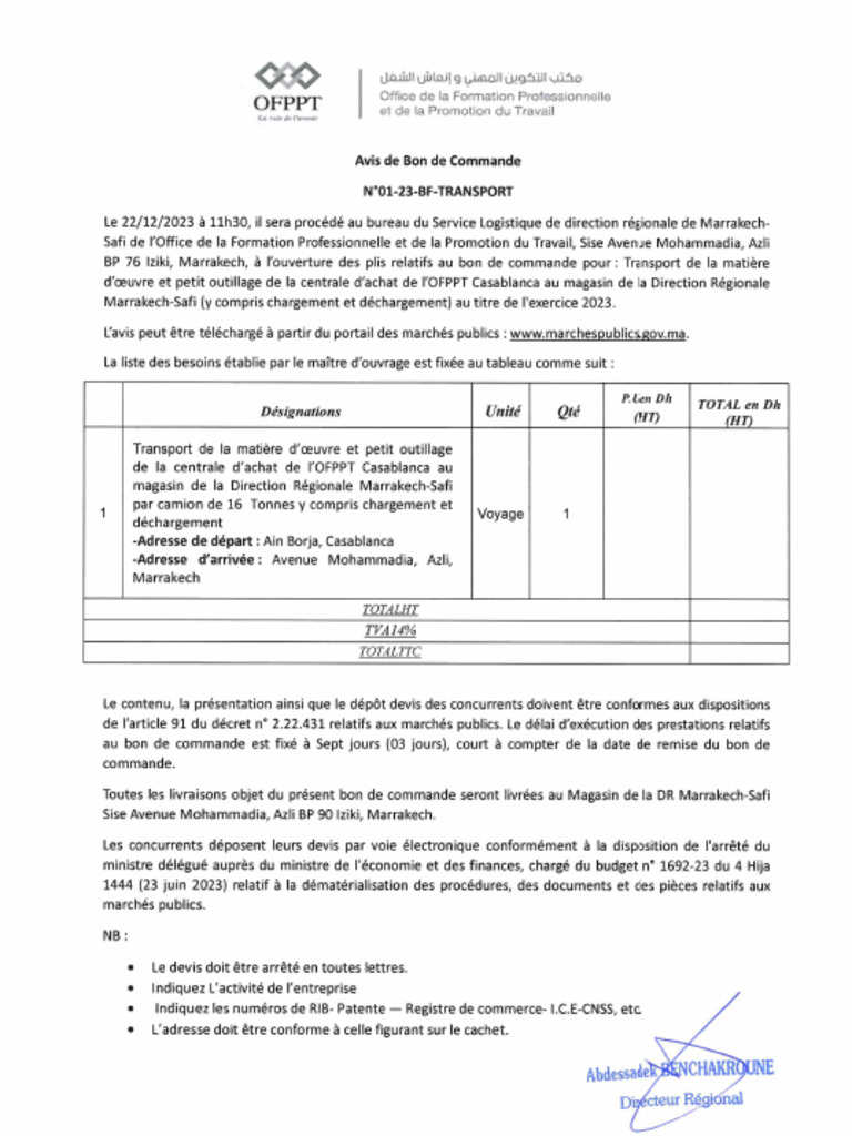 01 23 BF Transport | PDF