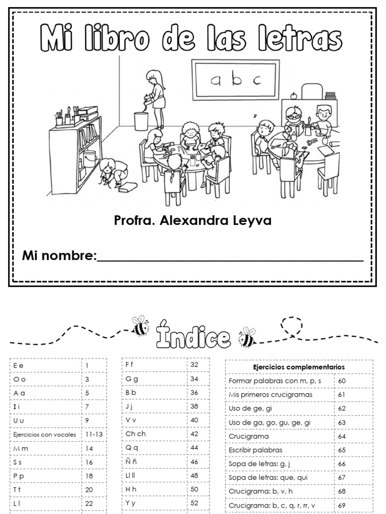 Mi Libro de Letras | PDF