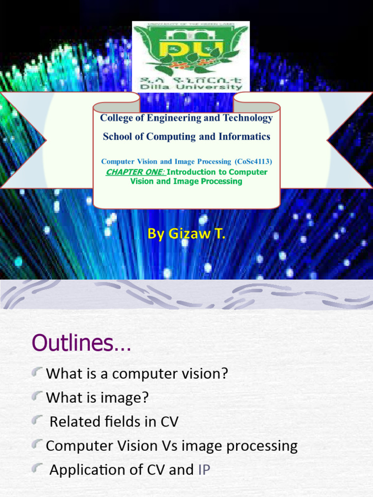 Chapter1 CV | PDF | Computer Vision | Digital Image