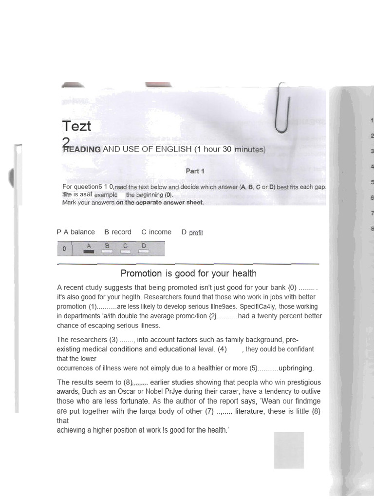 Sample Test 2 Cae | PDF