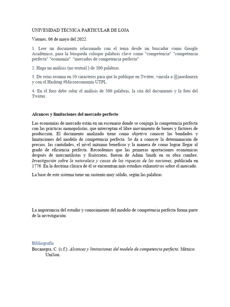 Robert Cobos Teoría Microeconómica | PDF | Mercado (economía ...