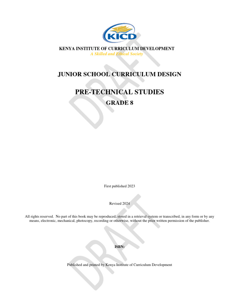 Grade 8 Pre Technical Studies | PDF | Learning | Computer Programming