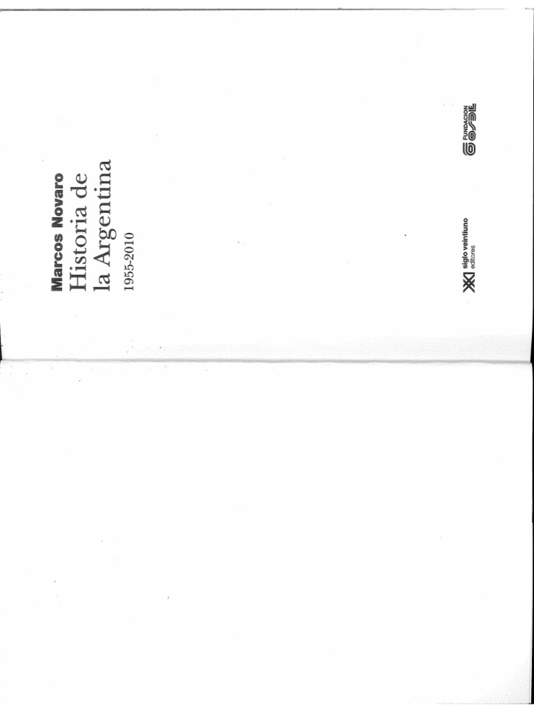 Marcos Novaro - CAP. 5 | PDF