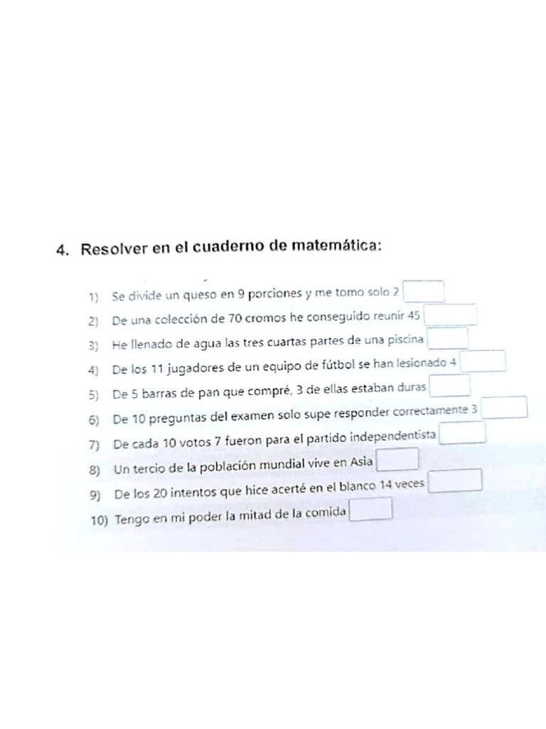 Matematicas 4to | PDF