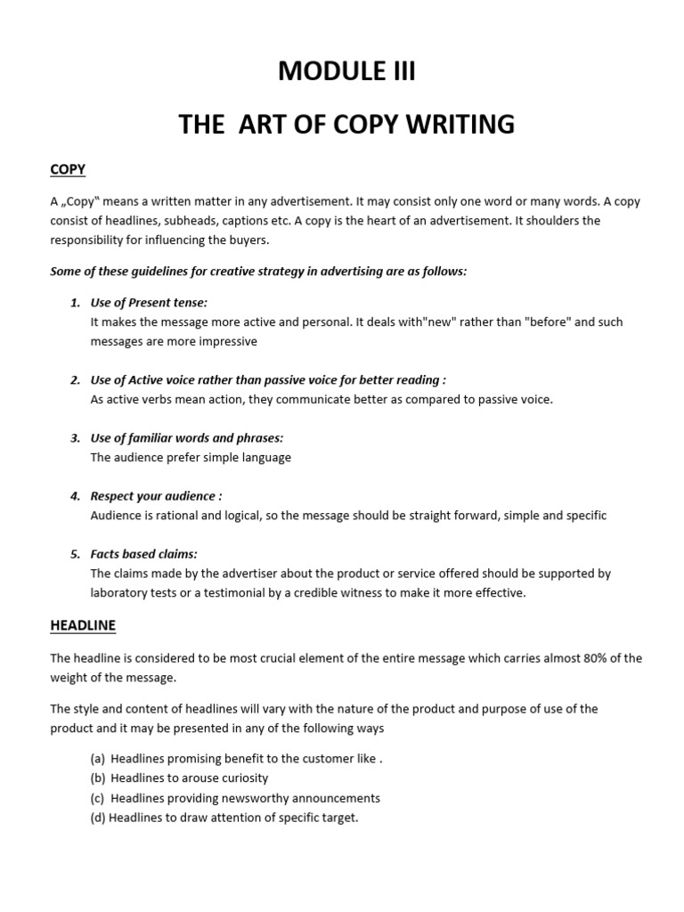 Module III | PDF | Marketing | Advertising