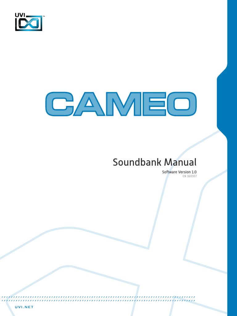 Cameo Manual | PDF | License | Synthesizer