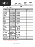 Thawing Temperature Monitoring Chart | PDF