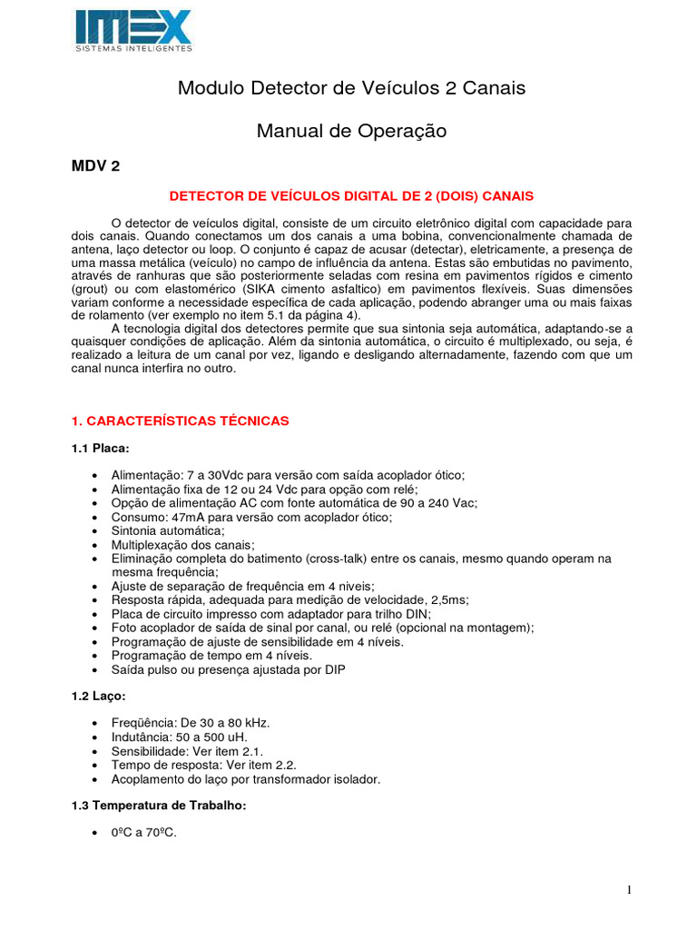 Manual MDV2 SMD Rev1 | PDF | Eletrônicos | Eletromagnetismo