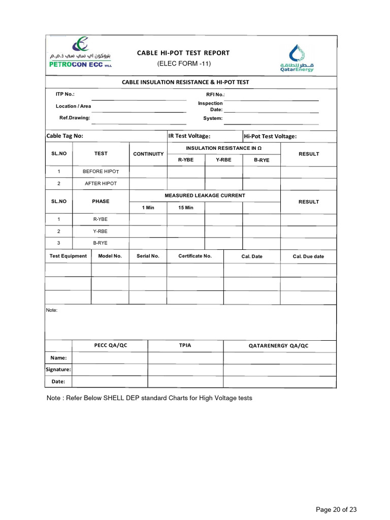Site Acceptance Test Procedure | PDF