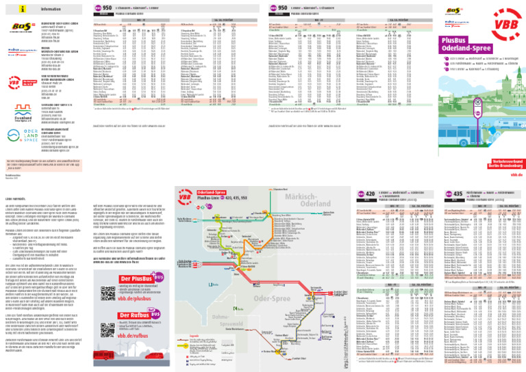 Flyer Plusbus Oderlandspree | PDF
