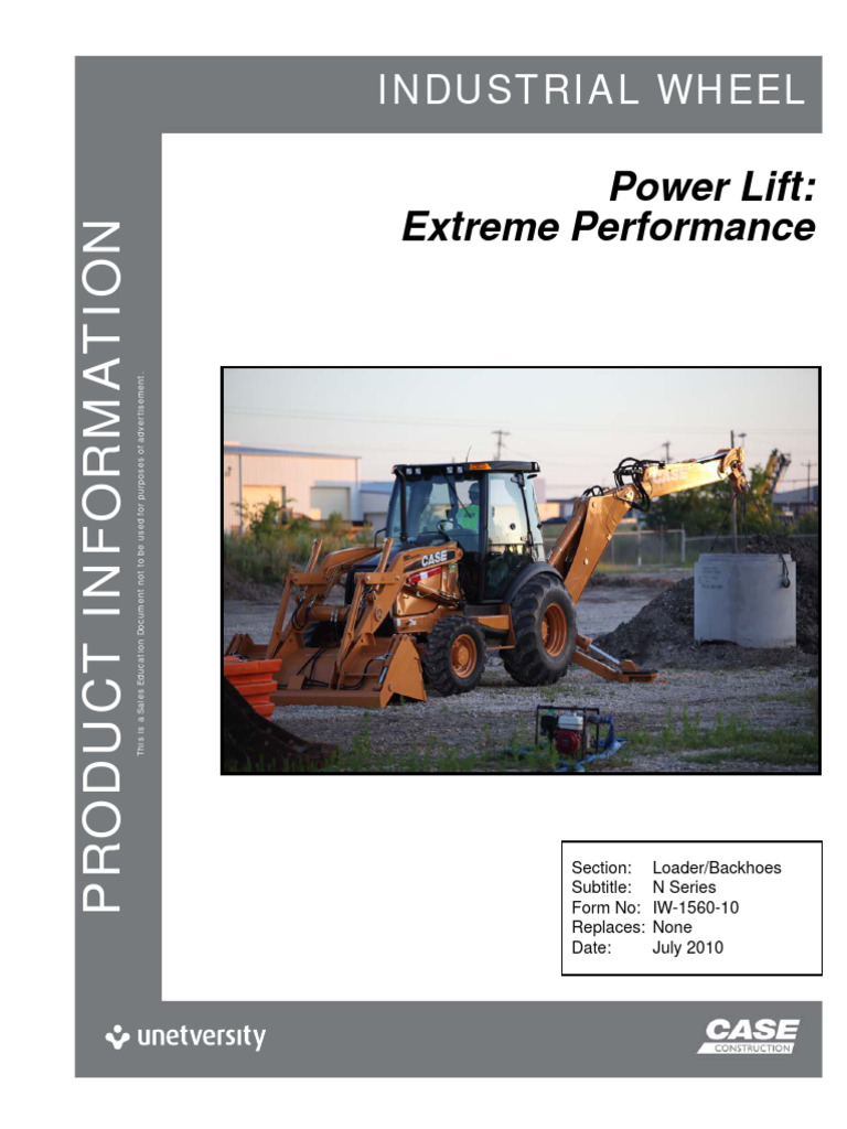 Power Lift PI | PDF | Loader (Equipment) | Manufactured Goods
