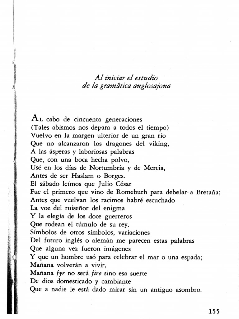 Poema Borges | PDF