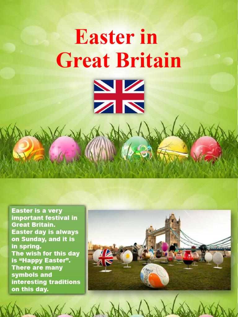 Easter Traditions in Great Britain | PDF | Easter | Christian Worship ...