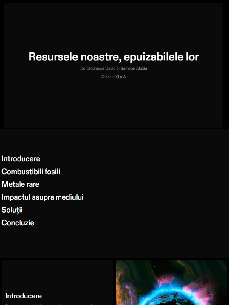 Resursele Epuizabile | PDF