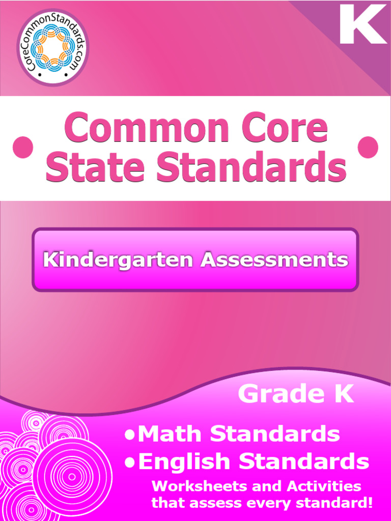 kindergarten-common-core-assessment-workbook | PDF