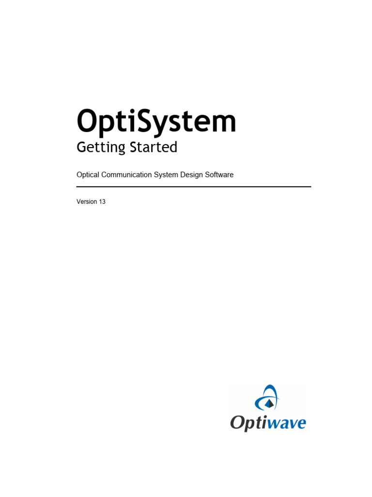 Optiwave Optisystem - 2 | PDF | Installation (Computer Programs) | 64 Bit Computing