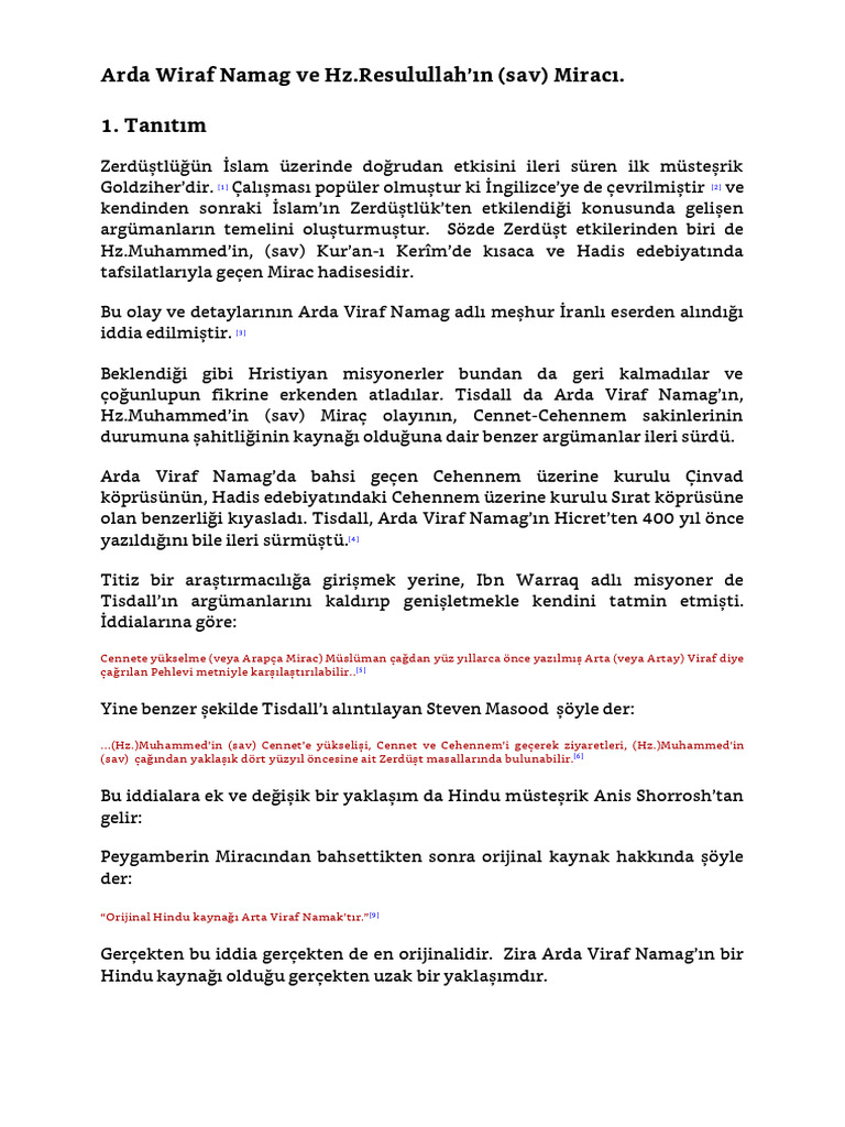 Arda Wiraf Namag | PDF