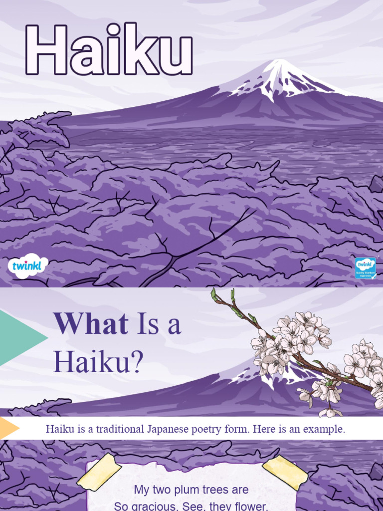 Haiku Poem | PDF | Poetry | Haiku