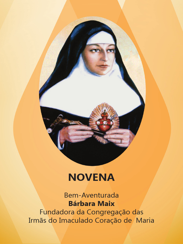 Novena Barbara Maix Portugues | PDF | Oração | Espírito Santo (religião)