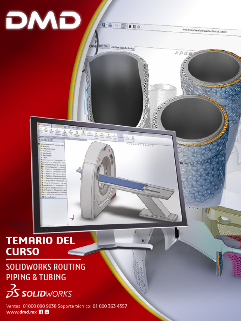 10 DMD Temario Routing-Piping - Tubing | PDF | Pipe (Fluid Conveyance ...