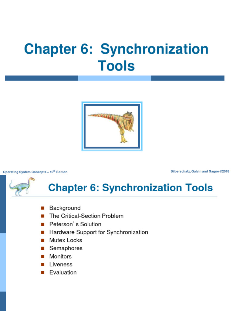 Ch6 Synchronization Tools | PDF