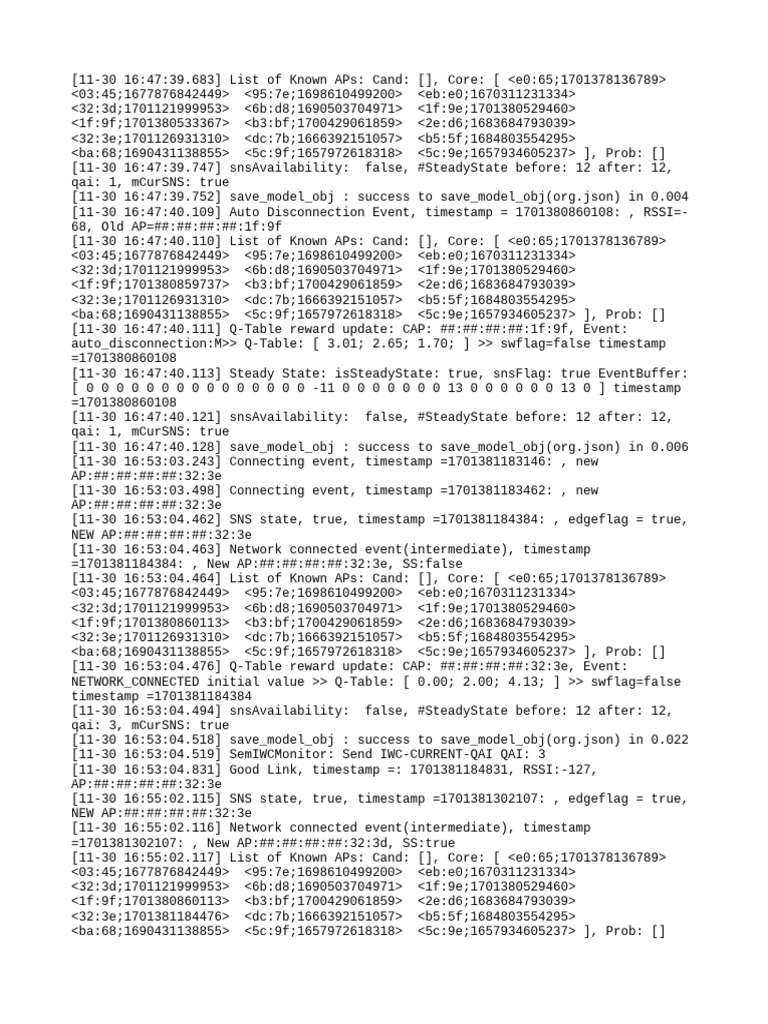 Iwc Dump | PDF | Computer Networking | Wireless Networking Iwc Dump | PDF | Computer Networking | Wireless Networking