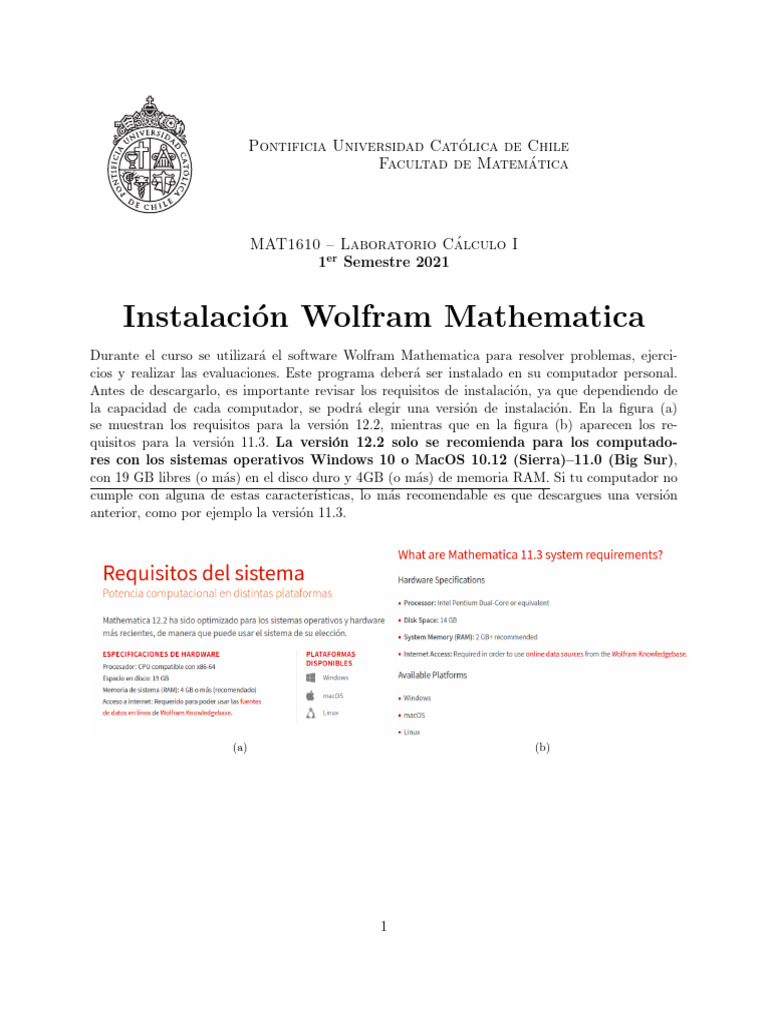 Instrucciones Instalacion Mathematica | PDF | Programa de computadora | Programación