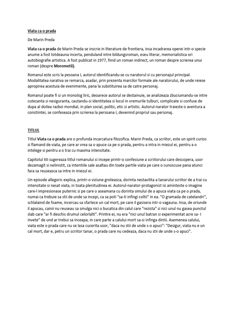 Viata CA o Prada | PDF