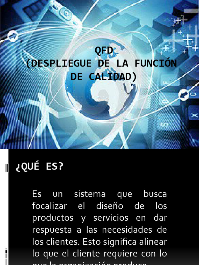 Guía Completa sobre QFD y sus Beneficios | PDF | Calidad (comercial ...