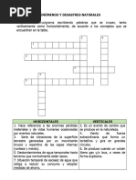 Los-Desastres-Naturales-comprension Lectora | PDF | Temblores | Tsunami