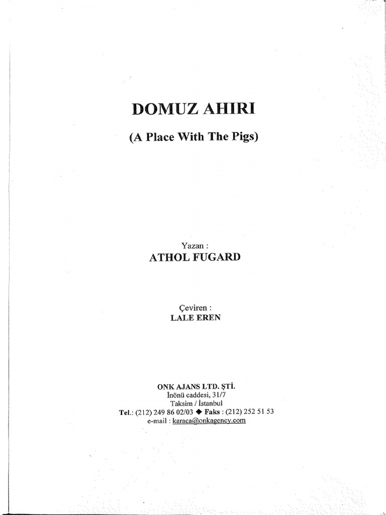 Domuz Ahiri | PDF