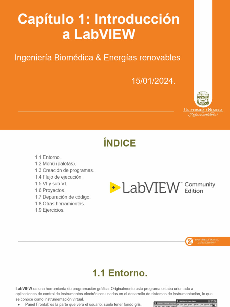 Introducción A Labview | PDF | Error de programación | Programación