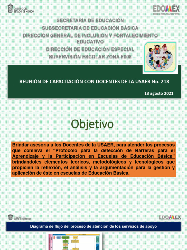 Presentacio N Capacitacio N Protocolo Bap | PDF | Inclusión (Educación) | Aprendizaje