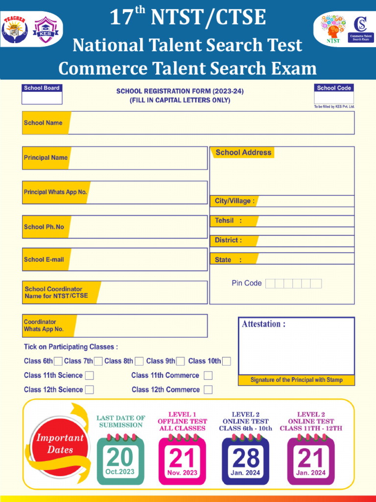 17th Registration Booklet | PDF