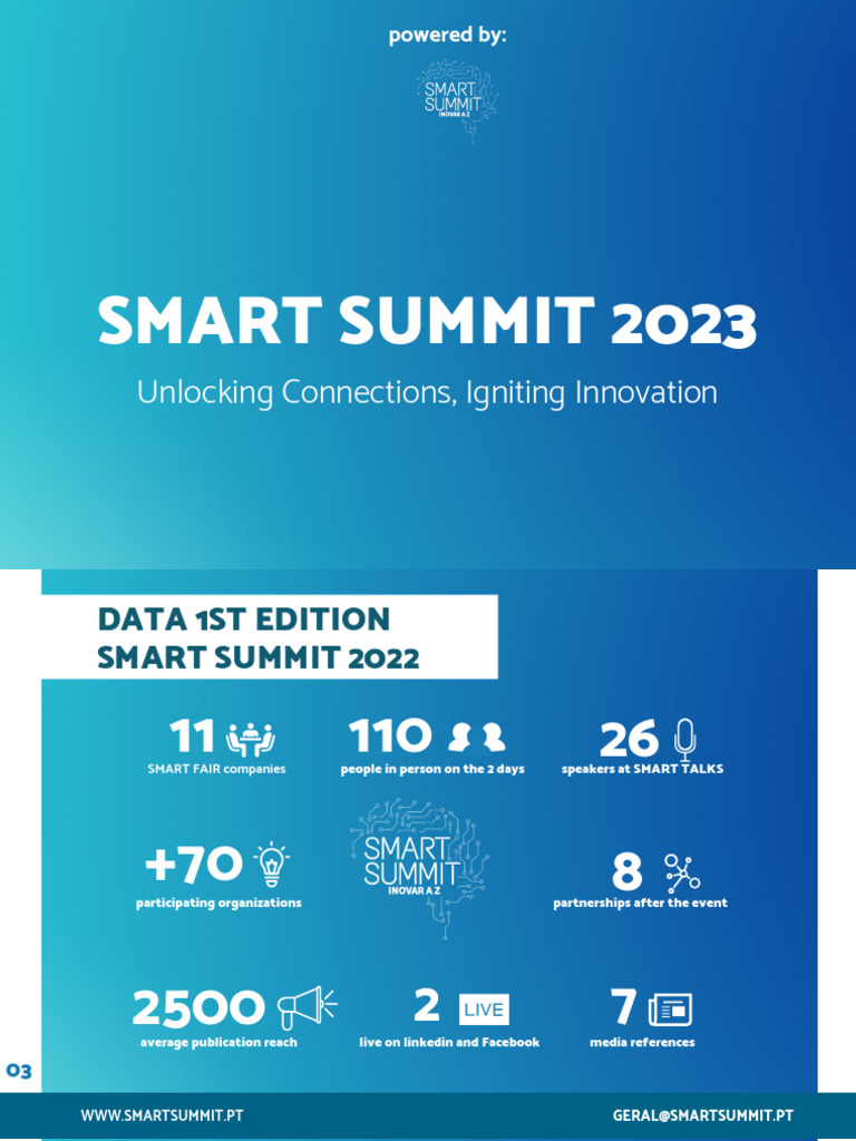 (EN) Smart Summit Booklet - Geral (Public) | PDF | Entrepreneurship ...