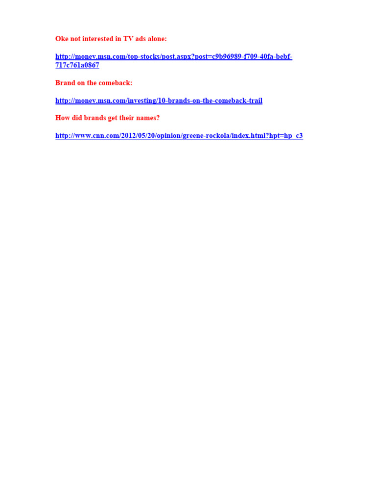 Marketing Jeopardy For First Class | PDF | Pepsi | Coca Cola