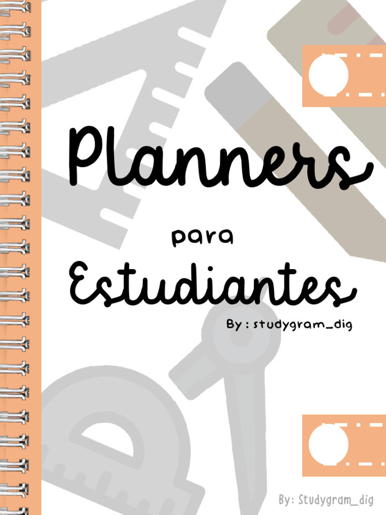 Planner para Estudiantes Completo | PDF