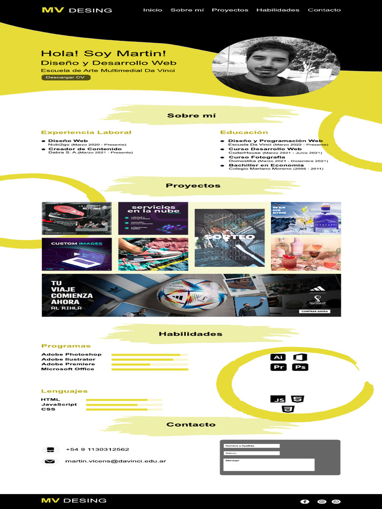 Visual Tp2 Porfolio Sin Grilla | PDF