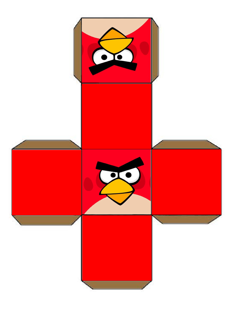 Projek Intrakurikuler Mat Kubus Angry Bird Satuan Luas Tidak Baku | PDF