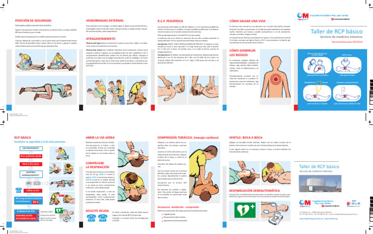 Taller de RCP Básica | PDF | Reanimación cardiopulmonar | Enfermedades y trastornos humanos
