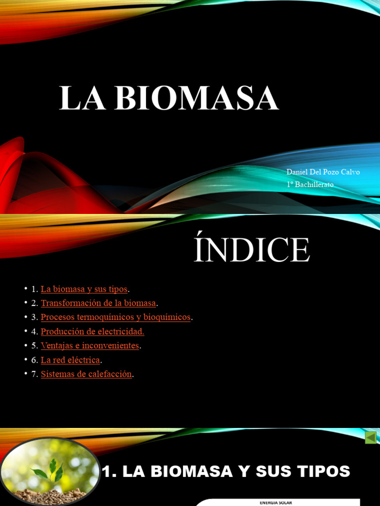 La Biomasa. | PDF | Biomasa | Ingenieria Eléctrica