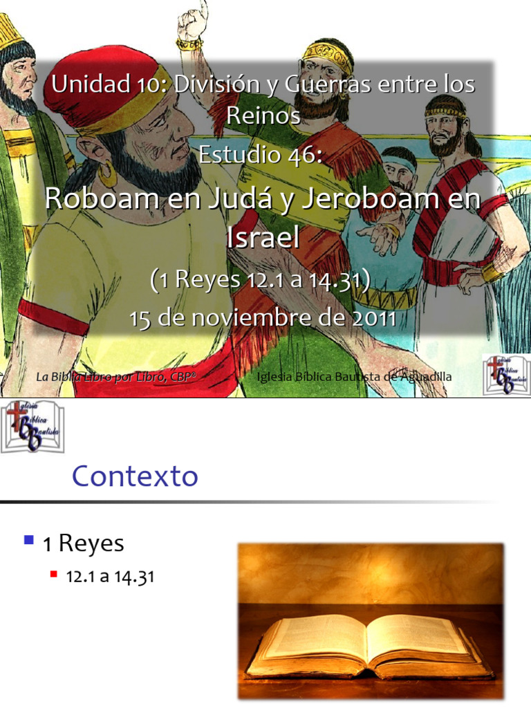46 Roboam en Juda y Jeroboam en Israel | PDF | Libros de reyes ...