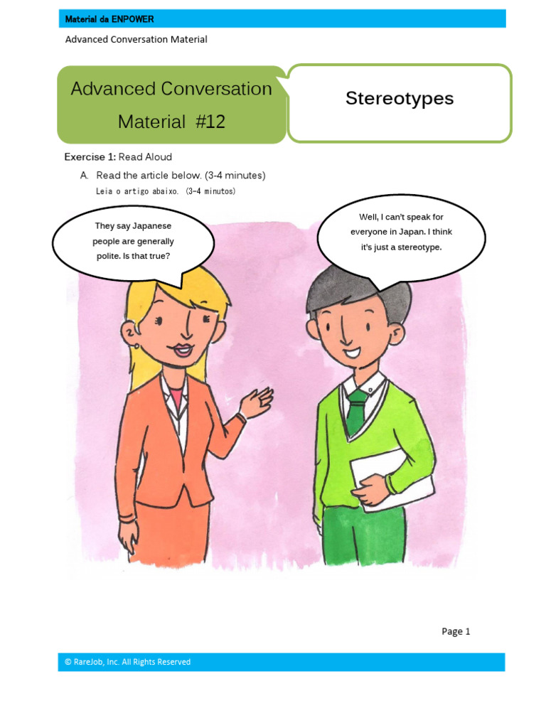 12 Stereotypes | PDF | Stereotypes | Social Psychology