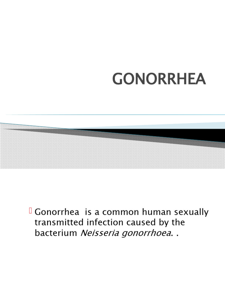 1 Gonorrhea | PDF | Microbiology | Medical Specialties