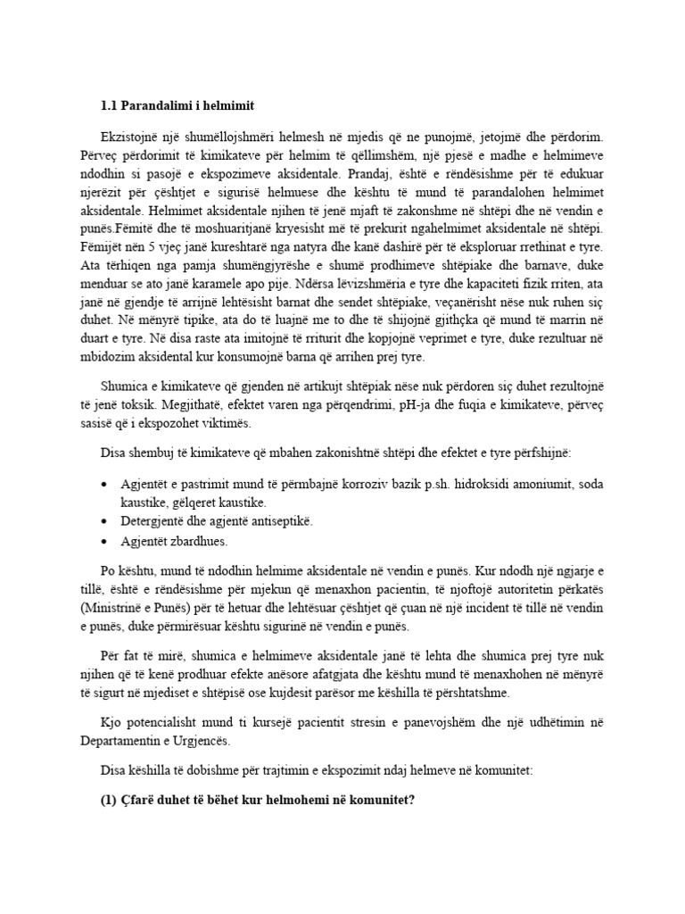 Parandalimi I Helmimit | PDF
