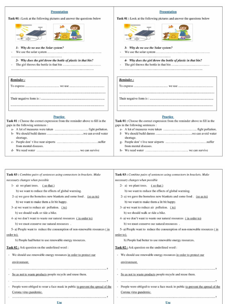 2as Expressing Purpose | PDF