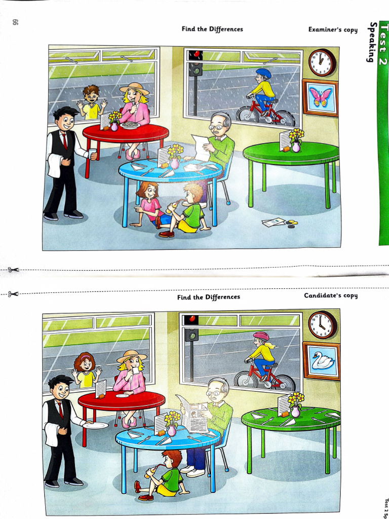 Flyers Speaking Book 2 Test 2 | PDF