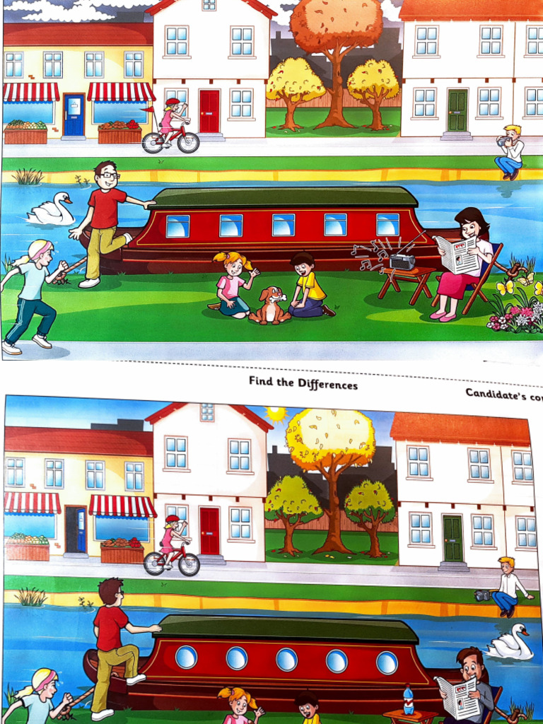 Flyers Speaking Test: Find Differences | PDF