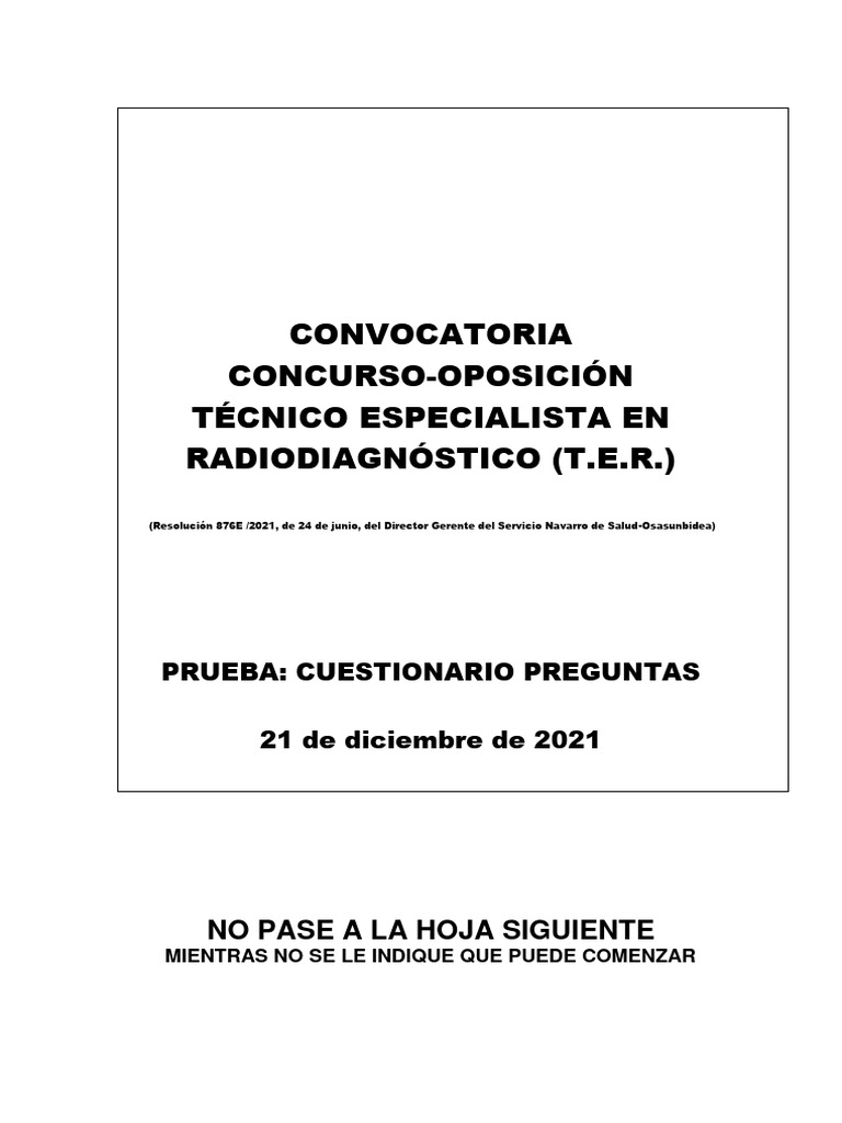 Preguntas Examen Definitivas | PDF | Rayo X | Imagen de resonancia magnética